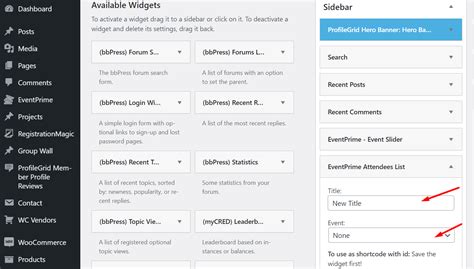 how to display event attendee list on your wordpress website