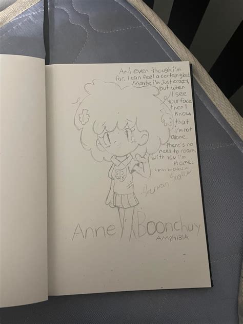 Fan Art Anne Boonchuy From Amphibia Rgraphiteart