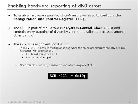 Developing A Generic Hard Fault Handler For Arm Cortex M3cortex M4 Ppt Video Online Download