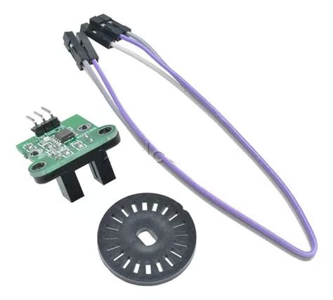 Kit Sensor De Velocidad Encoder Optico Arduino Robotica