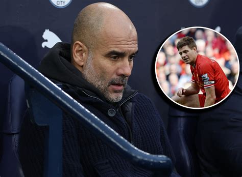 Pep Guardiola Heeft Spijt Van Uitspraak Over Steven Gerrard ‘het Was