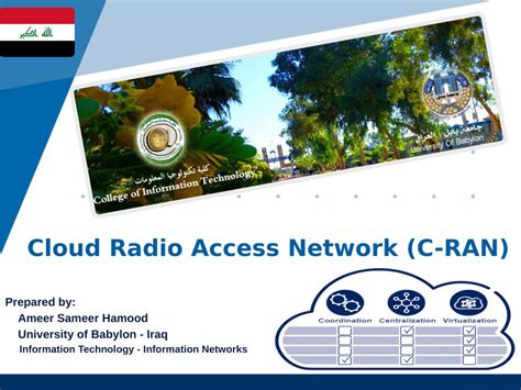 Pdf Cloud Radio Access Network C Ran