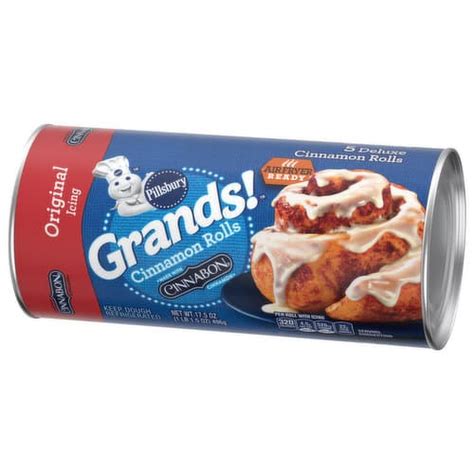 Pillsbury Grands Cinnamon Rolls Made With Cinnabon Original Icing