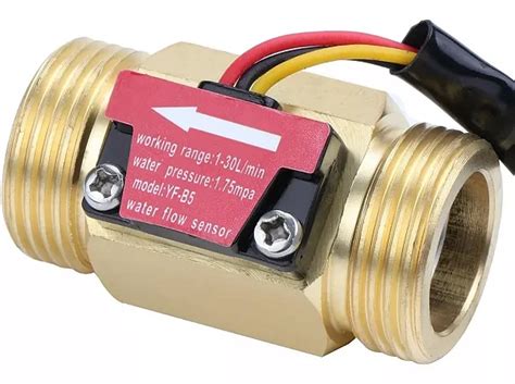 Sensor Vazão Sensor Hall Medidor De Fluxo Água 1 A 30 Litros Min 34