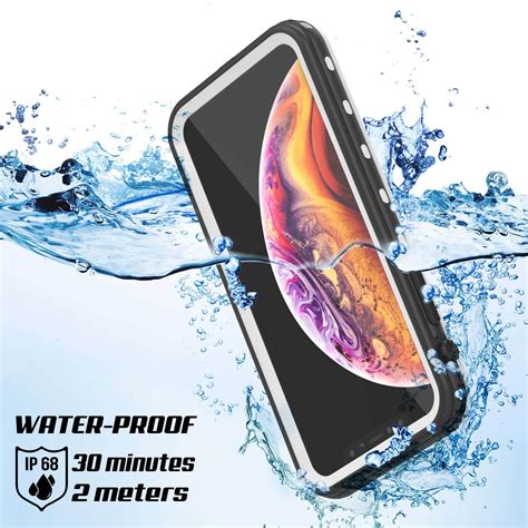 Iphone Xs Waterproof Case Punkcase Kickstud Series Armor Cover Whi
