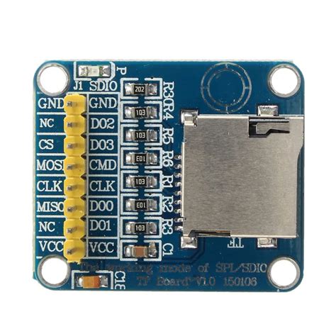Easy To Install Dual Mode Board For Arduino Sd Card Module Arduinotf