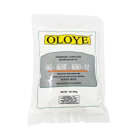 Oloye Pap Ogi Akamu 1lb A Taste Of Tradition Nourishment And Ho Yado African