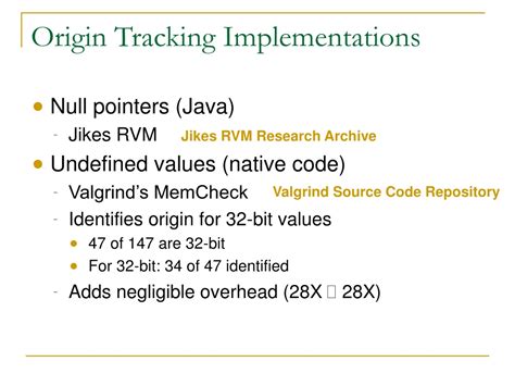 Ppt Tracking And Reporting Origin Of Null And Undefined Value Errors In Code Powerpoint
