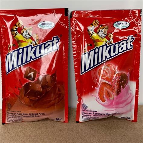 Jual Milkuat Bantal Coklat Strawberry Shopee Indonesia