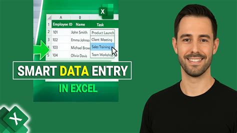 Stop Typing In Excel Create A Smart Data Entry Form Without Vba Youtube