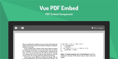 Vue Pdf Embed Pdf Embed Component Made With Vuejs