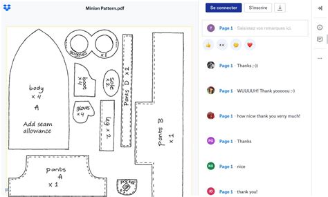 Minion Sewing Pattern Pdf