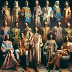 Moroccan Caftan Vibrant Colors And Intricate Designs Ai Art Generator