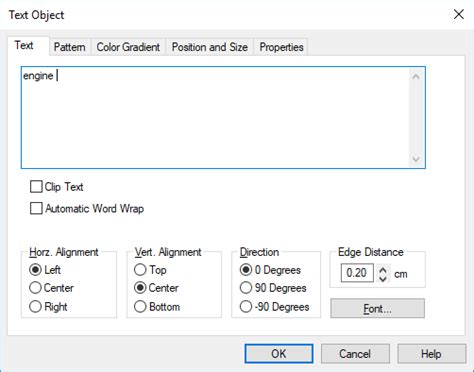 Edit Object Text UniPlot Documentation Edit Object Text UniPlot Documentation