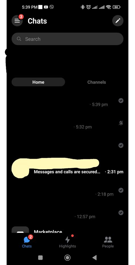 End To End Encrypted Notification From An Unfriended Account Meaning