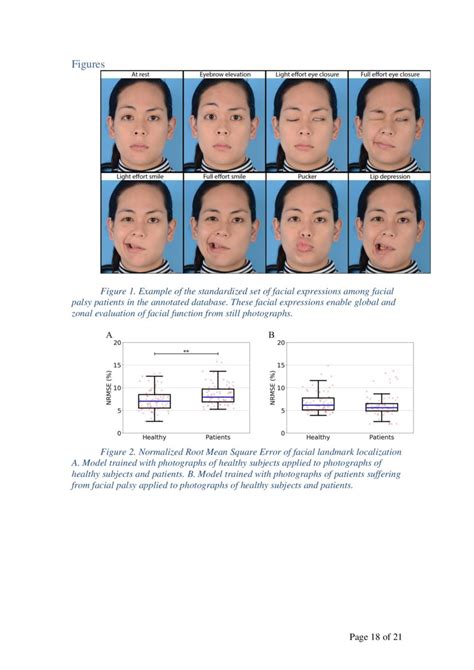 Toward An Automatic System For Computer Aided Assessment In Facial Palsy Deepai