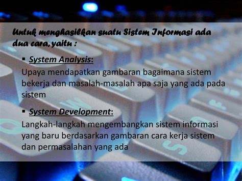 PPT PENGEMBANGAN SISTEM INFORMASI PowerPoint Presentation Free Download ID 6277579