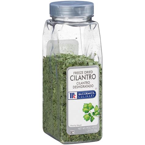 Mccormick Culinary Freeze Dried Cilantro 125 Oz One 1