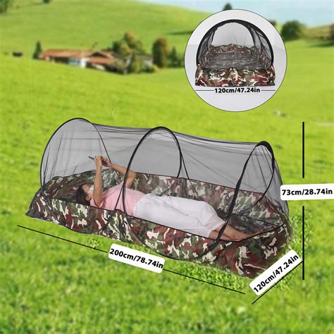 Uutvmp Mosquito Tent Folding Netting Bed Tent Portable Mosquito Netting With Bottom Camping