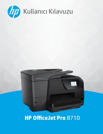 HP OfficeJet Pro 8710 All In One Printer Series User S Guide Manualzz