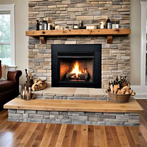 Modern Fireplace Hearth Designs Elegance Meets Functionality