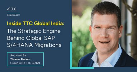 Ttc Global India The Engine Behind S 4hana Migrations Ttc Global