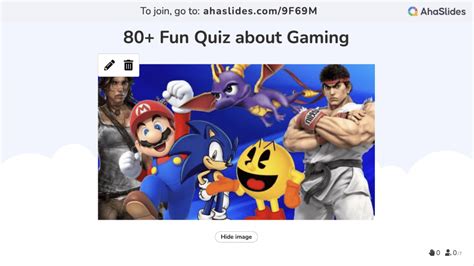 Beliebtes Quiz Zum Thema Gaming 86 Fragen Und Antworten Ahaslides