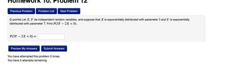 solved previous problem 2 points let x y be independent