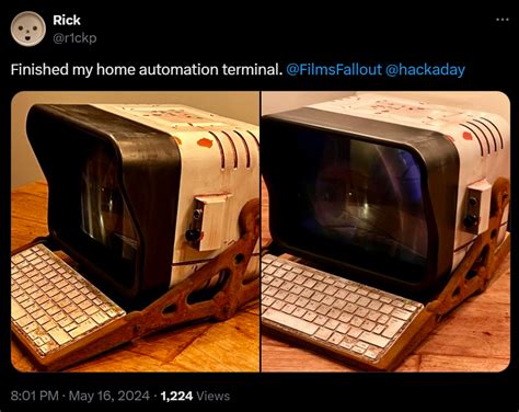 fallout themed home automation terminal leverages raspberry pi