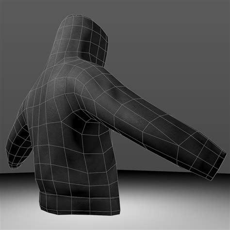Hoodie 3d Model 30 Fbx C4d Ma Obj Dae Dxf Free3d