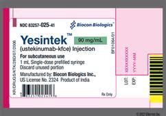 Yesintek Ustekinumab Uses Side Effects Dosage And Reviews