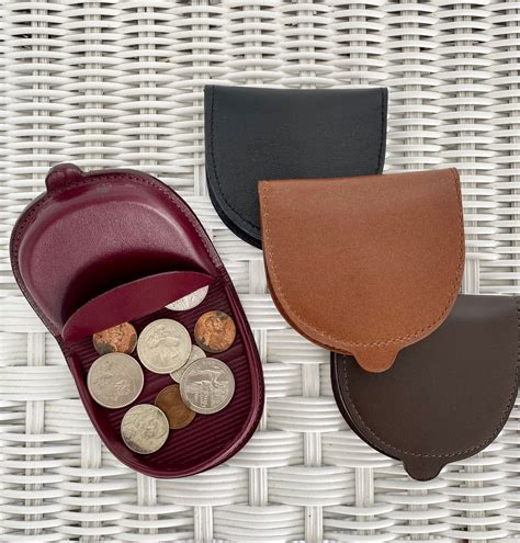 Leather Coin Purse By Marancu Leather Pouch T Idea Genuine