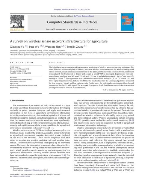 Computer Standards And Interfaces 35 2013 5964