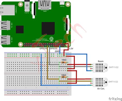 Air Conditioner Monitoring System Acms [arduino Raspberry Pi Php