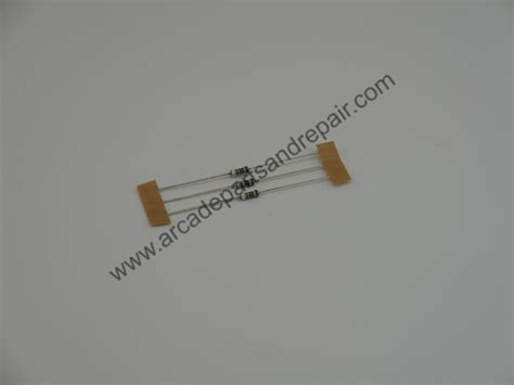 100 Ohm 1 2 Watt Fusible Resistor 3 Pieces R1095 Arcade Parts And Repair