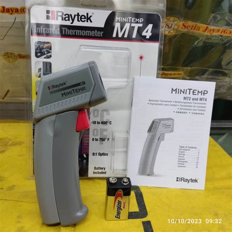 Jual RAYTEK MT 4 Mini Infrared Thermometer Jakarta Barat Setia Jaya GM Tokopedia