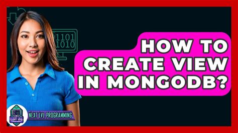 How To Create View In Mongodb Next Lvl Programming Youtube