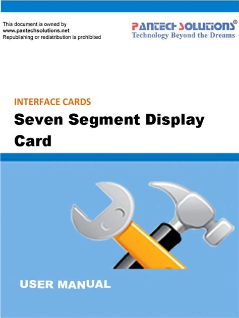 Programming A 7 Segment Display Interface Card Using An 8051 Microcontroller Pdf Computer