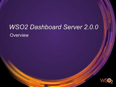 pdf wso2 dashboard server product overview dokumen tips