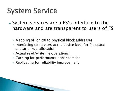 Ppt Distributed File System Design And Implementation Powerpoint