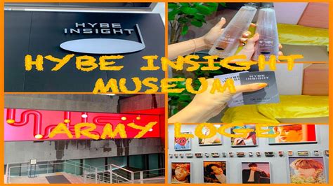 아미로그 폭우를 뚫고 다녀온 하이브 인사이트 뮤지엄 브이로그 Bts Army Vlog Hybe Insight Museum Youtube