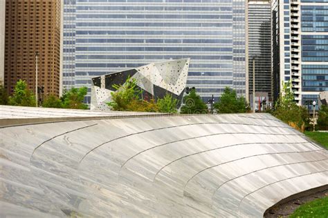 Climbing Wall At Maggie Daley Park In Chicago Editorial Image Image