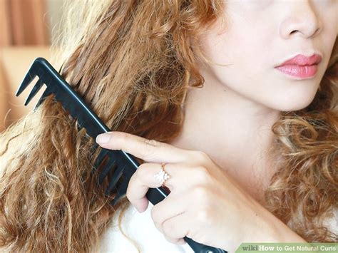 5 Ways To Get Natural Curls WikiHow