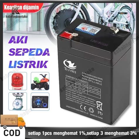 Jual Baterai Aki Kering V Ah Baterai Ups Battery Lampu Emergency Aki Kering Sprayer