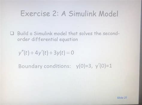 Solved Exercise 1 A Simulink Model Build A Simulink Model