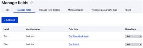 drupal paragraphs：实现drupal页面布局 长风drupal开发