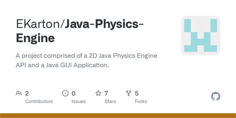 GitHub EKarton Java Physics Engine A Project Comprised Of A D Java Physics Engine API And A