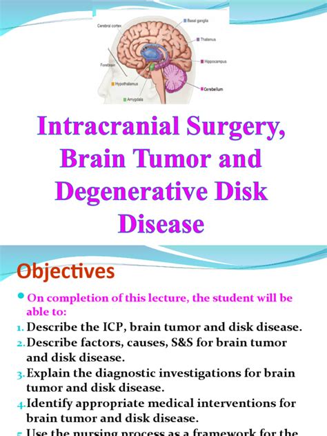 Icp Brain Tumor Disk Disease 3 Pdf