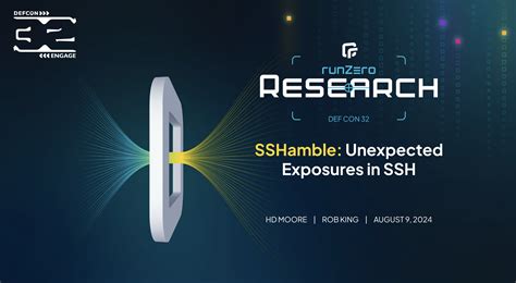 Def Con 32 Sshamble Unexpected Exposures In Ssh