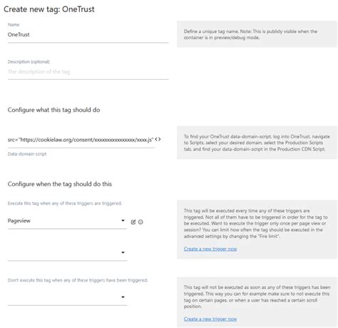 Using Onetrust Consent Manager Cmp With Matomo Tag Manager Faq Tag
